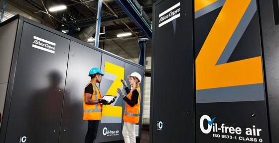 Atlas Copco Featured on the Cover of Fluid Power World Magazine
